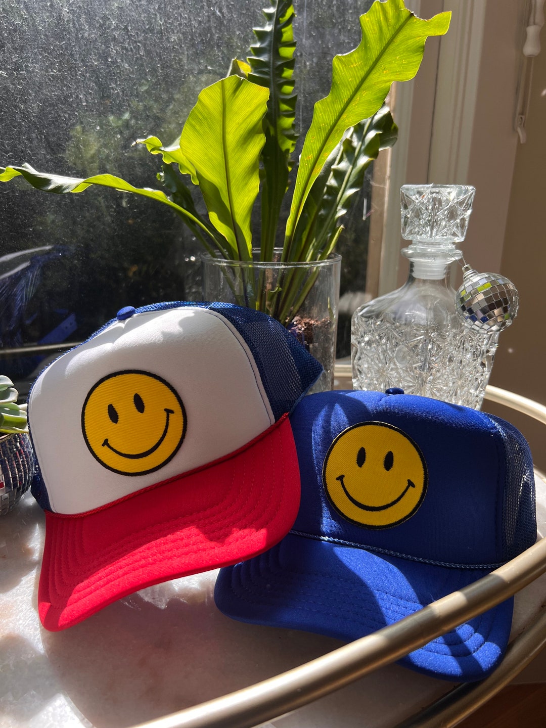 4th of July Smiley Face Hat - Etsy