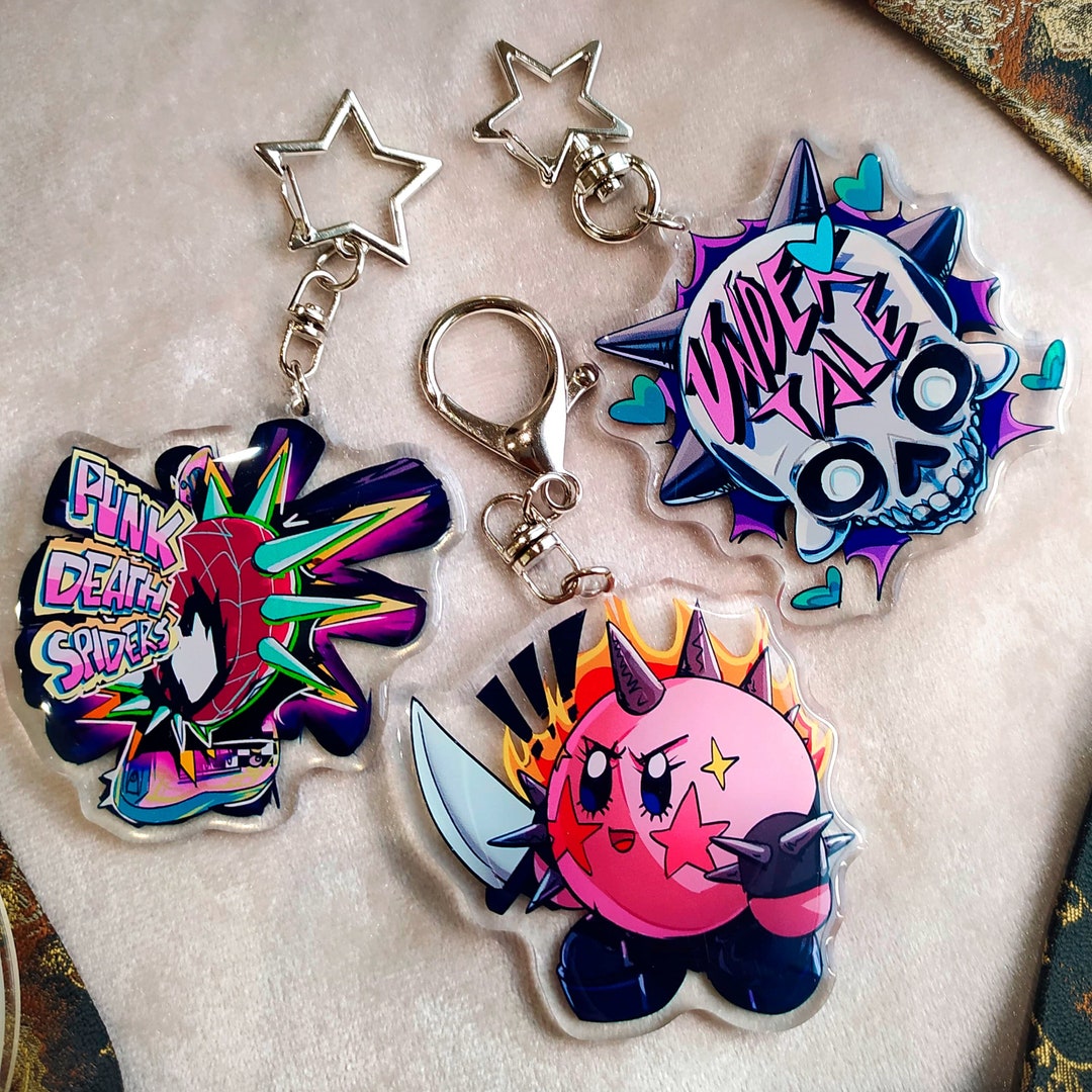 Spiderpunk Kirby Punk Sans Punk undertale - Etsy