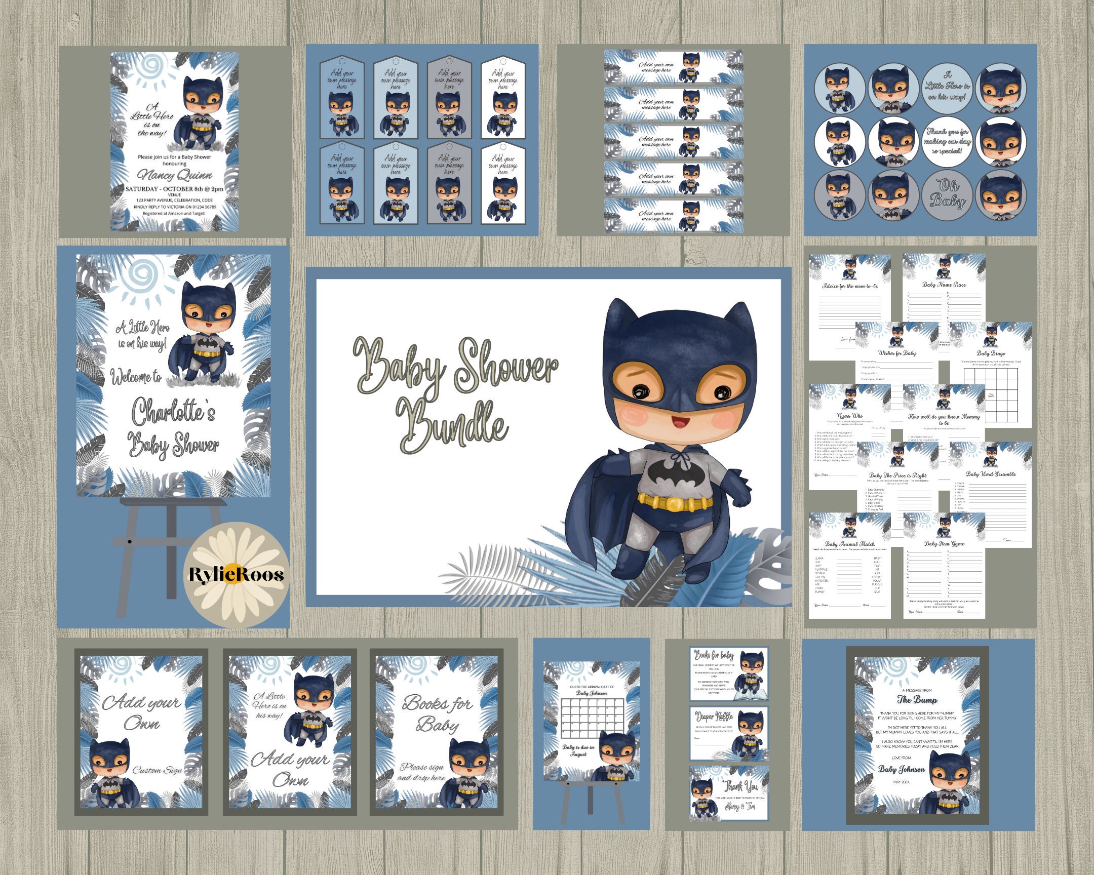 Baby Batman Baby Shower