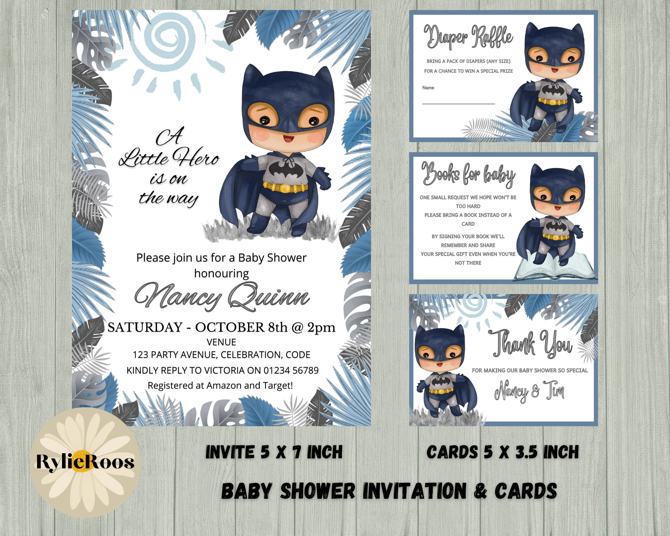Batman Baby Shower