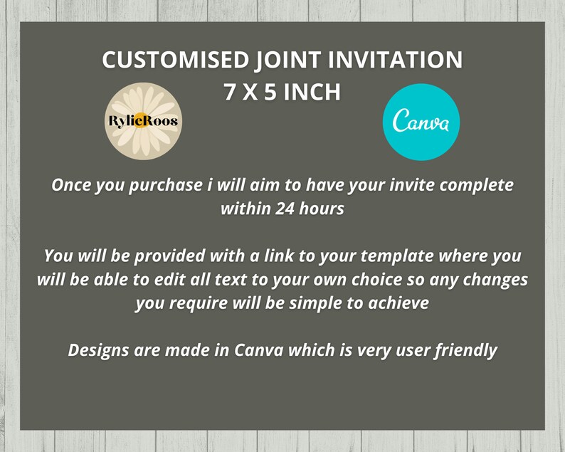 Custom Joint Birthday Invitation: Any Occasion (digital Design) - Etsy