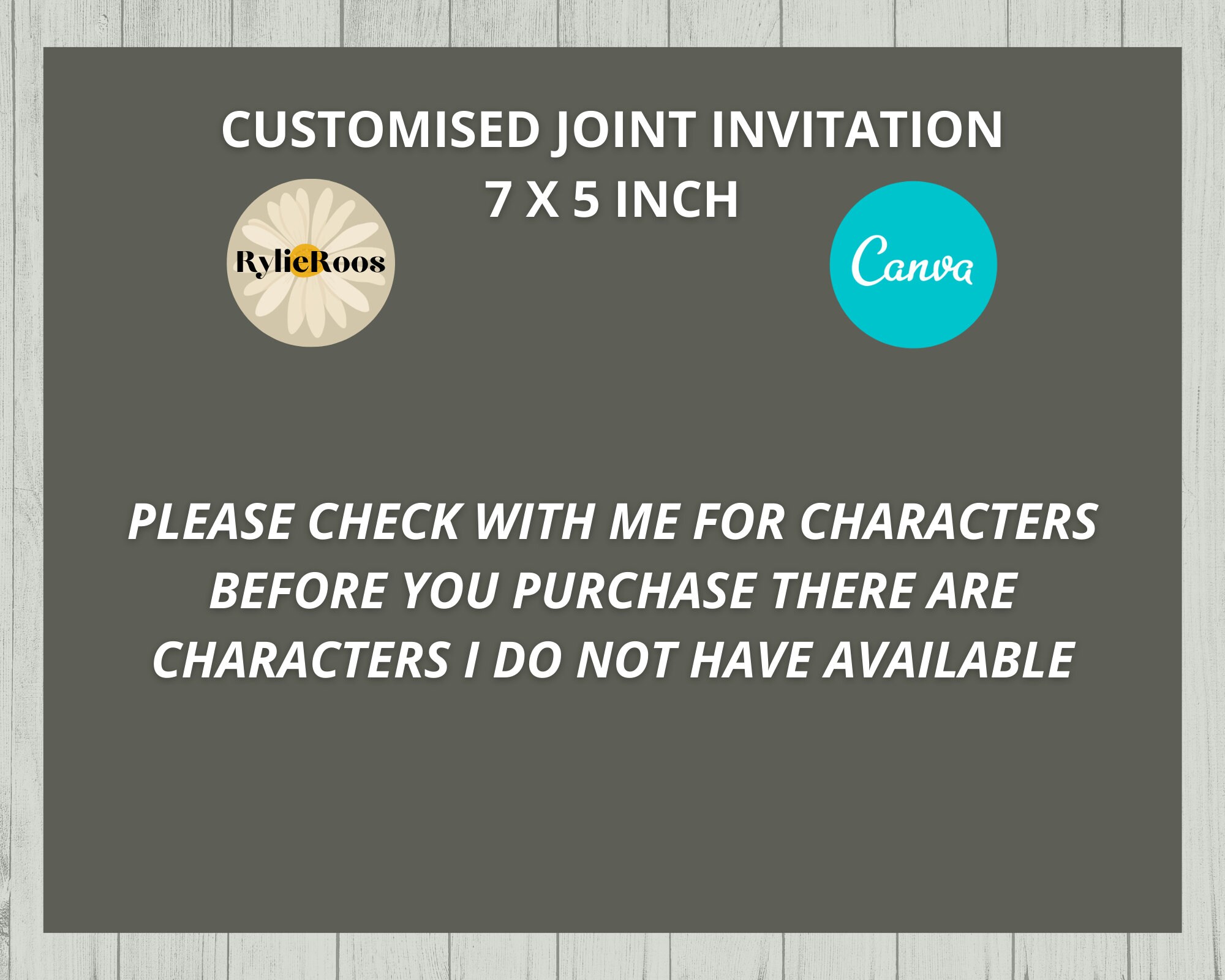 Customizable Joint Birthday Invitation: Sibling or Twin Party (digital ...