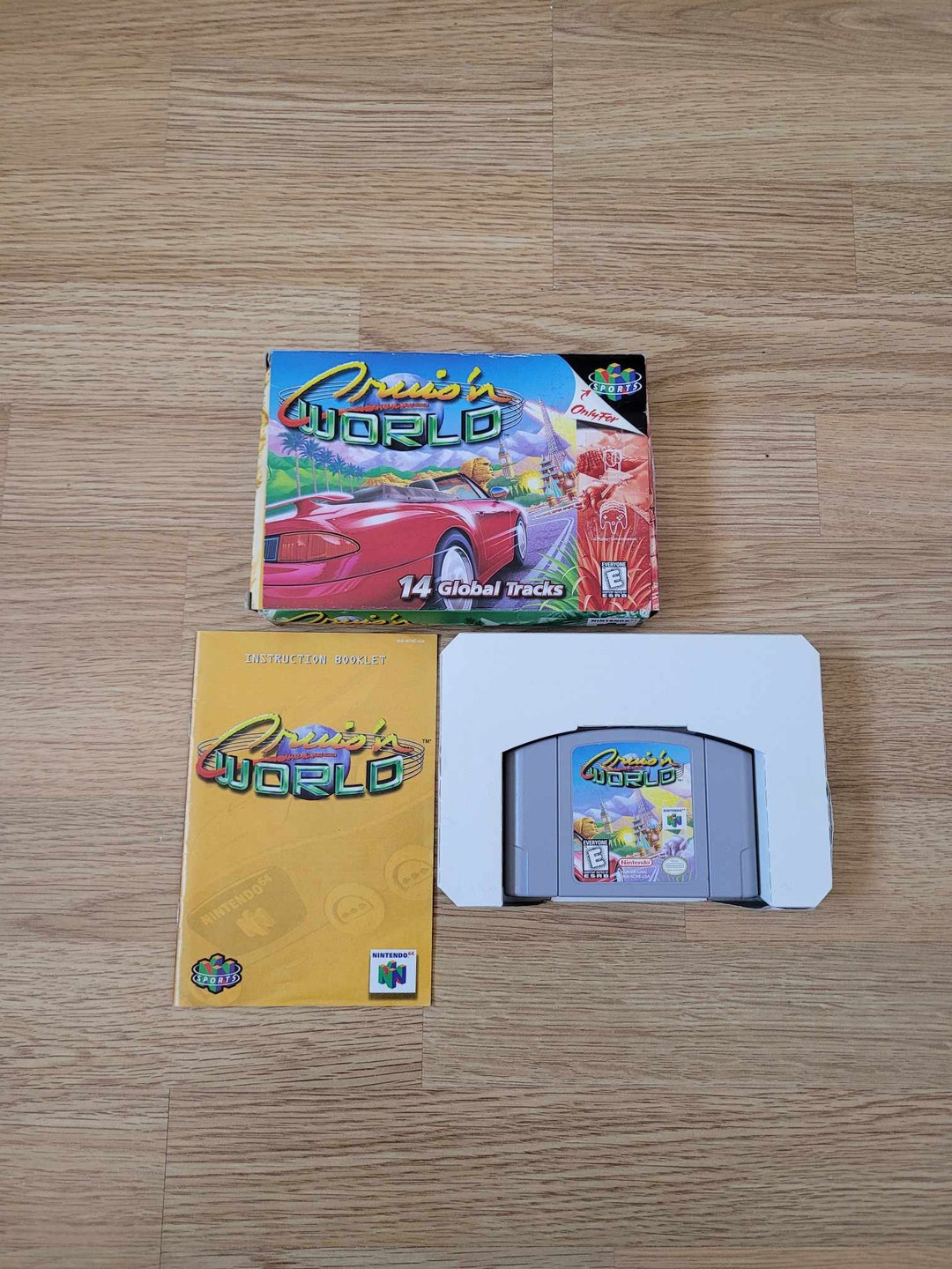 Cruis'n World Nintendo 64 tested & Authentic complete in Box - Etsy