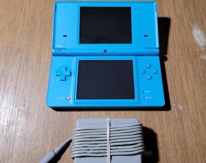 Blue Nintendo Dsi Console + Charger* *tested & Works* - Etsy