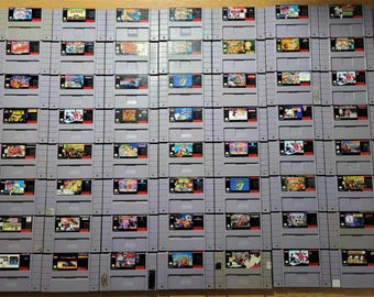 Super nintendo games for sale store