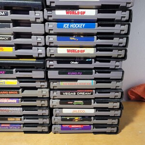 Nintendo NES Games! *all Authentic and Tested* *pick and Choose* - Etsy