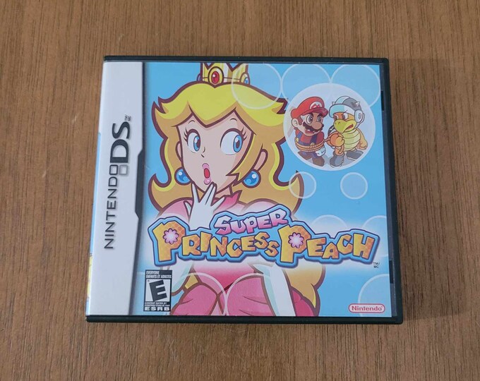 Super Princess Peach Nintendo DS tested & Authentic - Etsy