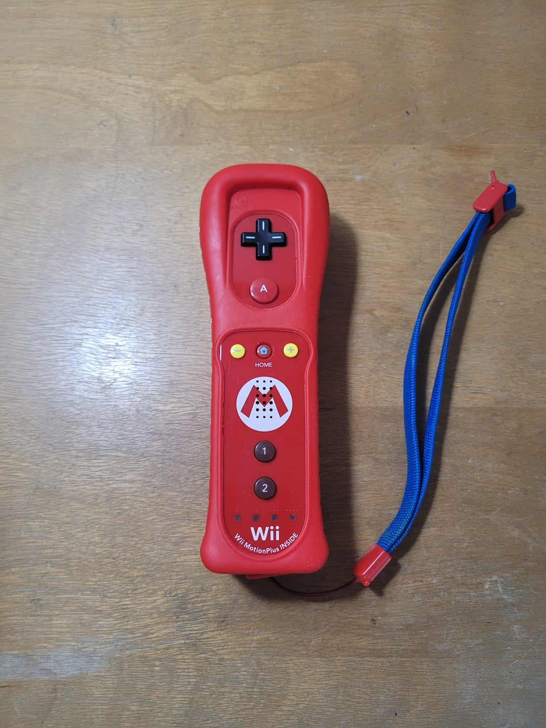 Nintendo Wii Remote Mario Edition *tested & Authentic* - Etsy