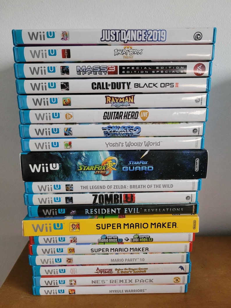 Nintendo Wii U Games pick and Choose tested & Authentic - Etsy