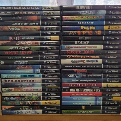 Nintendo Gamecube Games All Tested and Working pick and - Etsy