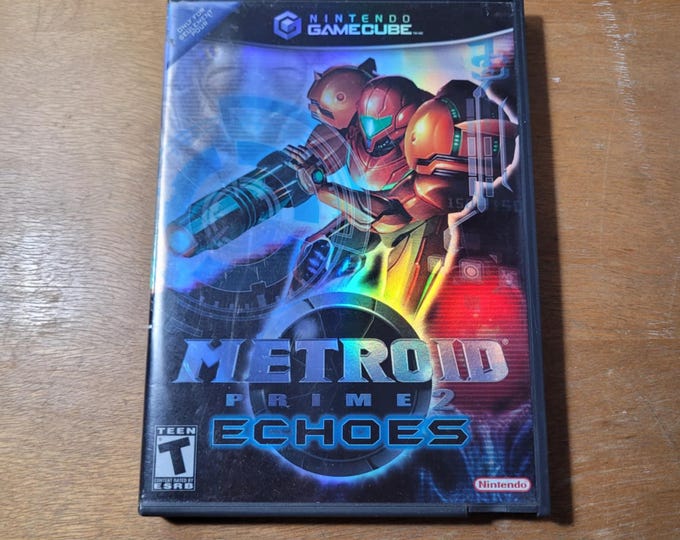 Metroid Prime 2 Echoes - Nintendo Gamecube *tested & Authentic* - Etsy