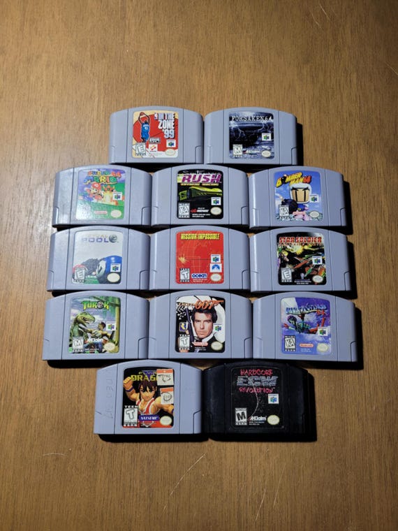 Nintendo 64 games All Authentic Tested Pick and Choose