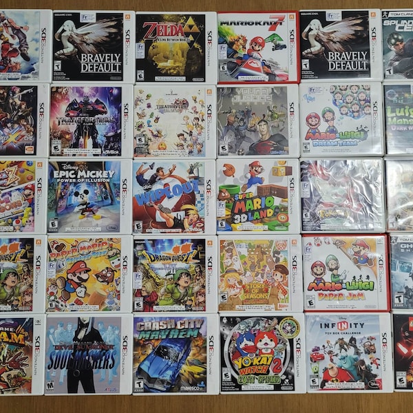 Nintendo 3ds Games - Etsy