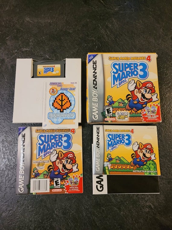 AUTHENTIC Super Mario Advance 4 complete in Box for the | Etsy