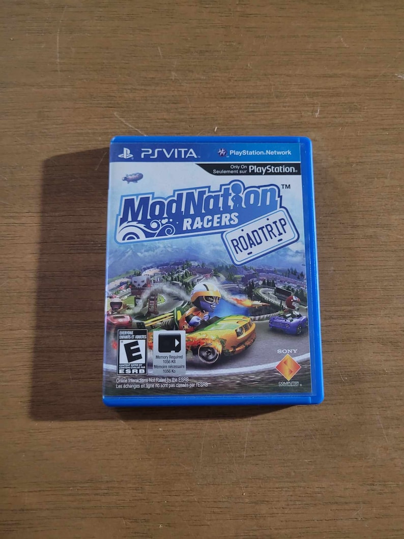 Mod Nation Racers Playstation Vita tested & Authentic - Etsy