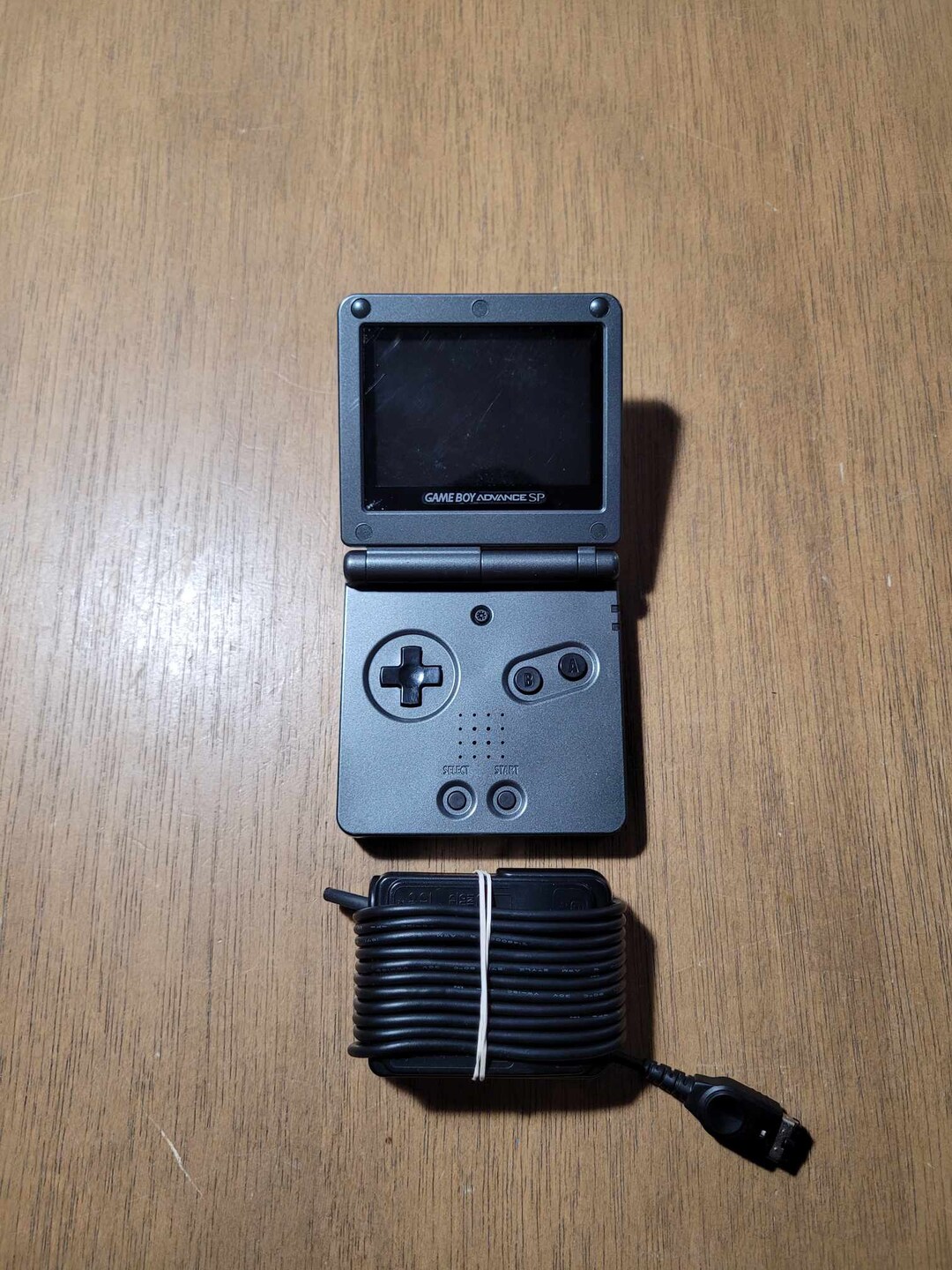 AGS-101 Nintendo Gameboy Advance SP Graphite + Charger! *tested ...