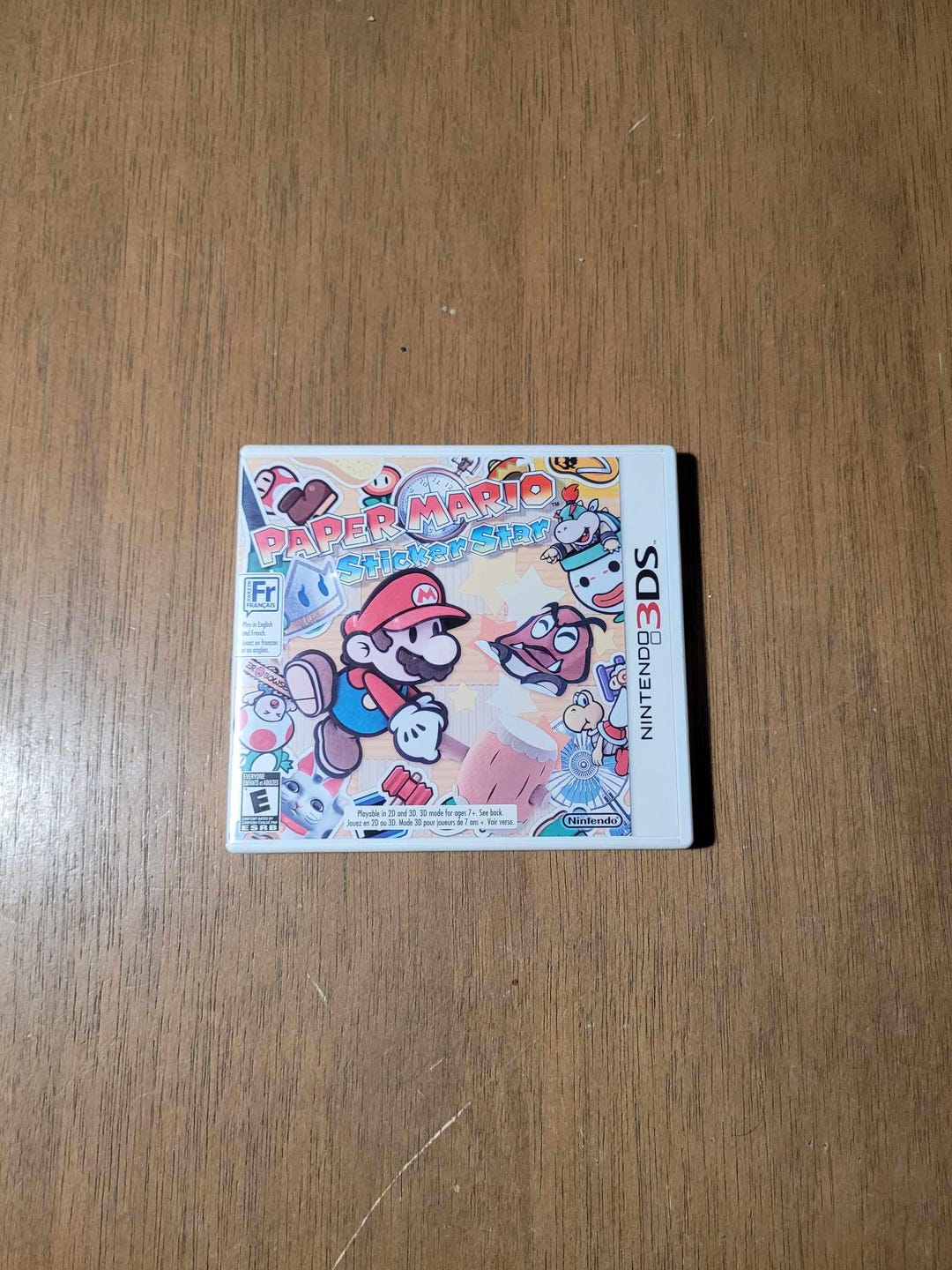 Paper Mario Sticker Star Nintendo 3DS tested Authentic Etsy