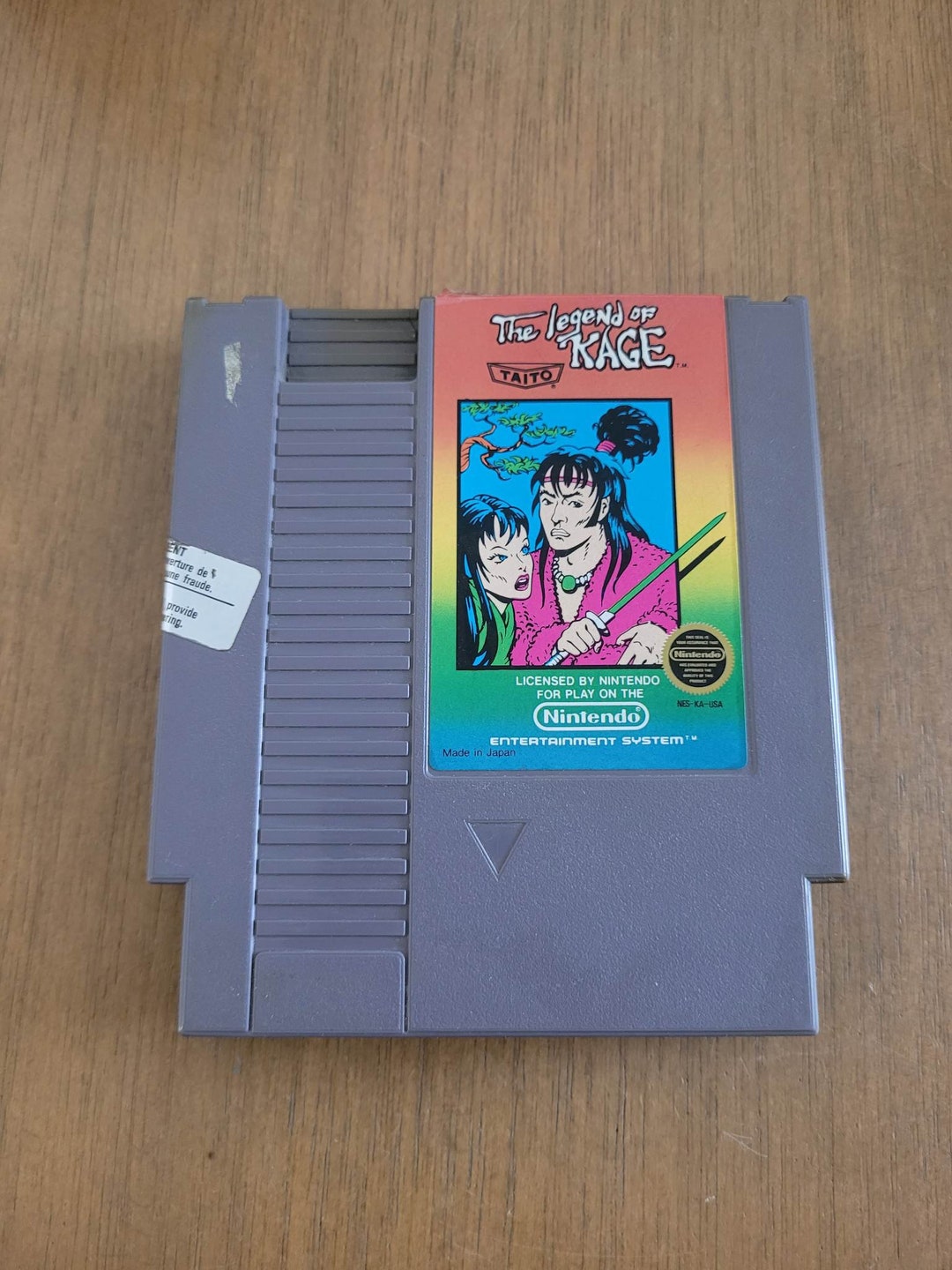 The Legend of Kage Nintendo NES tested & Authentic - Etsy