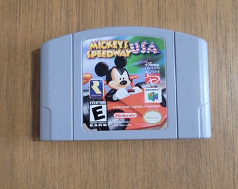 Mickey Racing N64 - Etsy