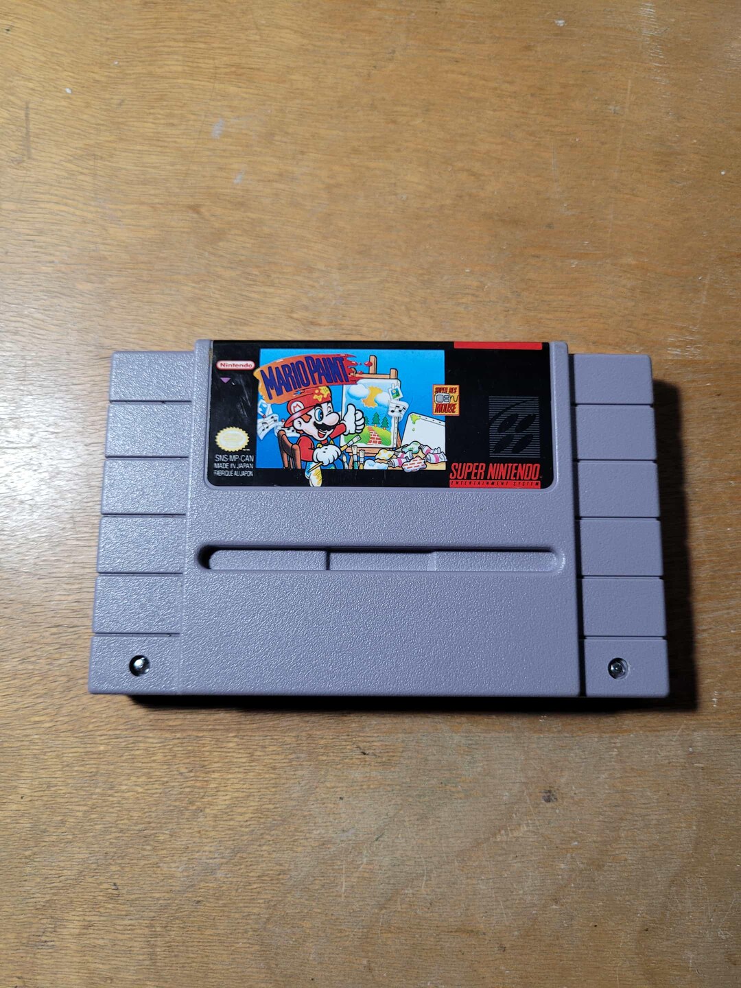 Mario Paint - Super Nintendo *tested & Authentic* - Etsy
