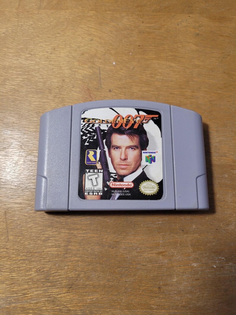 007 Goldeneye - Nintendo 64 *tested & Authentic* - Etsy