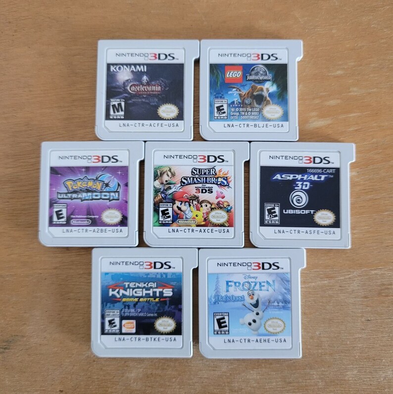 Nintendo 3DS Games games Only tested & Authentic - Etsy