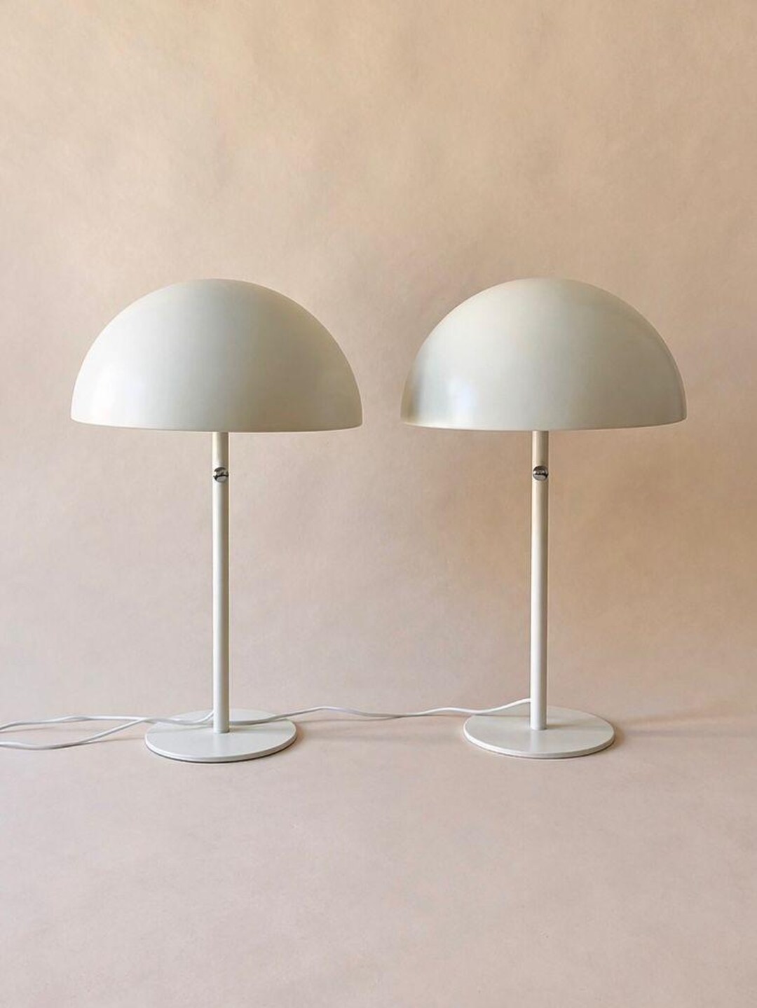 Vintage 90s IKEA Brasa Table Lamp Pair, Large Mushroom Lamps - Etsy