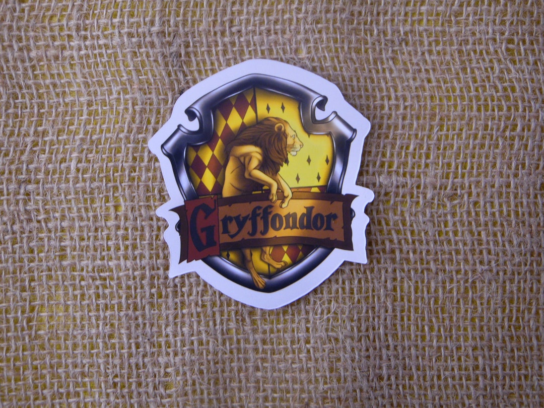 Die-cut Sticker Inspired by Harry Potter Griffindor Hogwarts House - Etsy