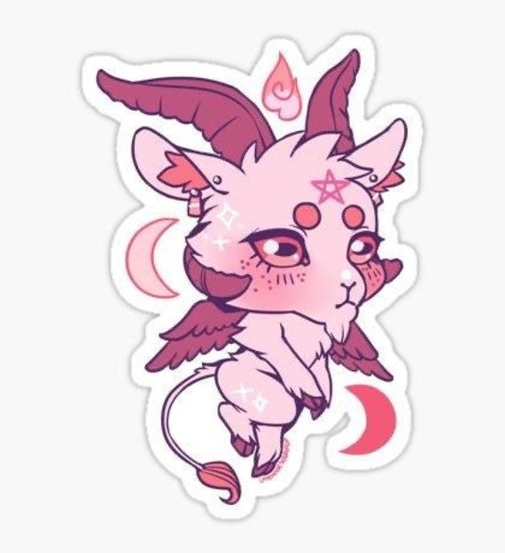 Baphomet Sticker | Etsy