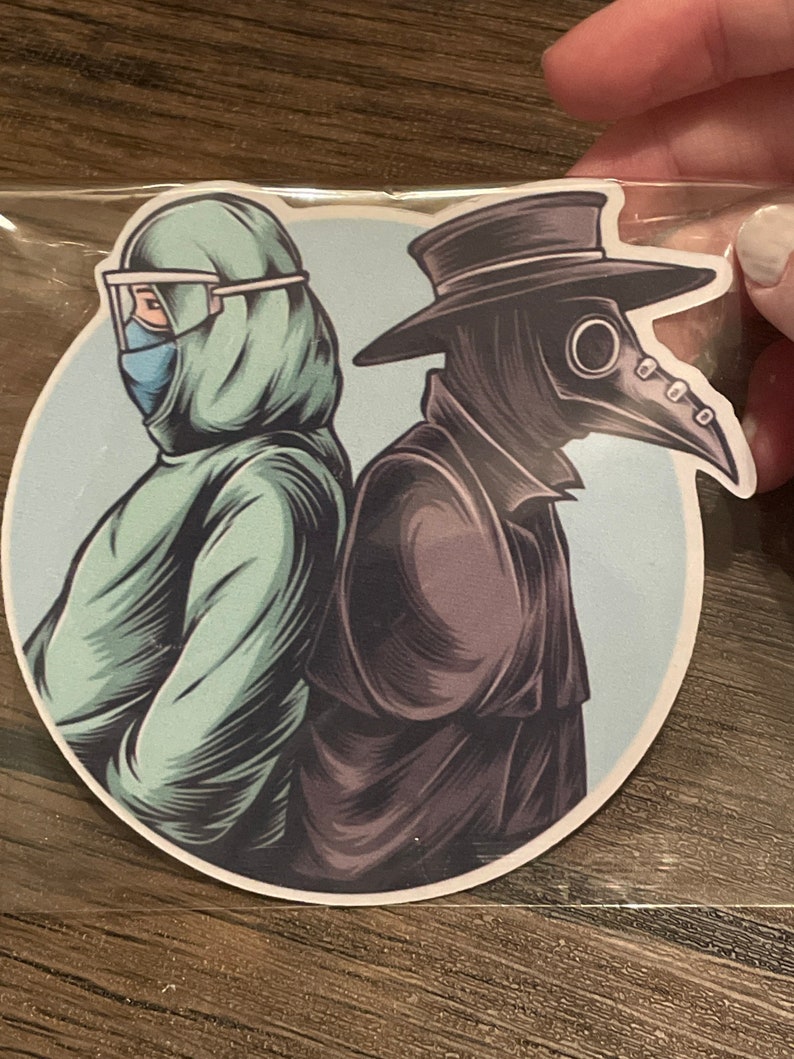 Plague Doctor 2021 Doctor Sticker - Etsy
