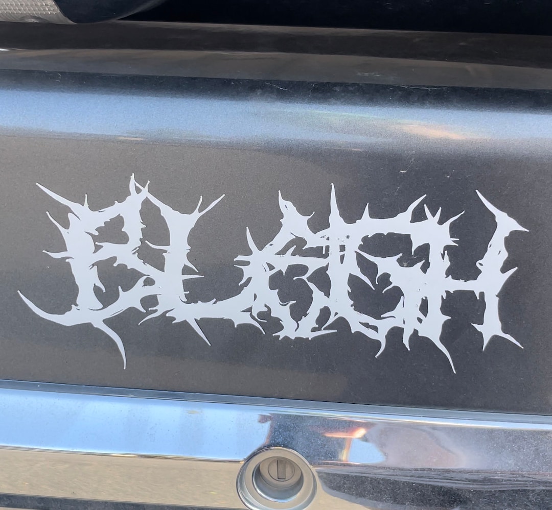 BLEGH Car Magnet / Vinyl Sticker - Etsy