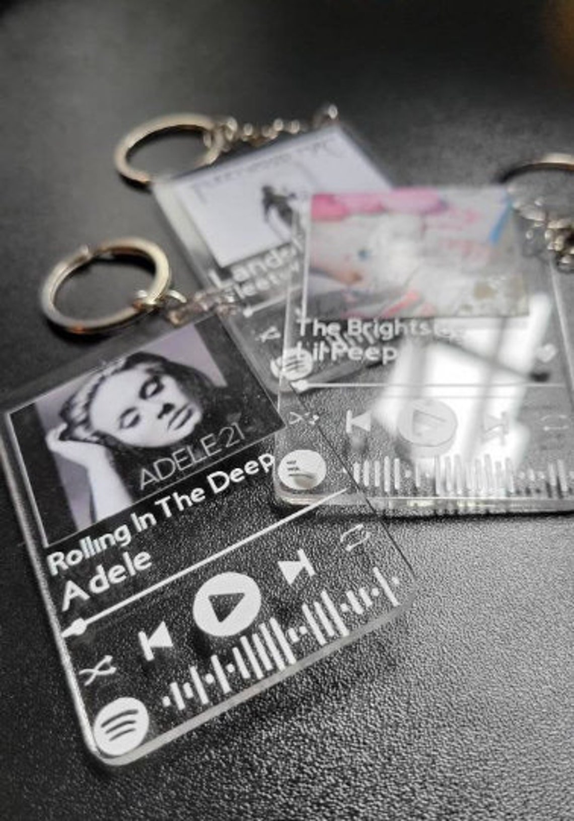 Custom Scannable Music Album Cover Personalized Key Chain Gift - Etsy