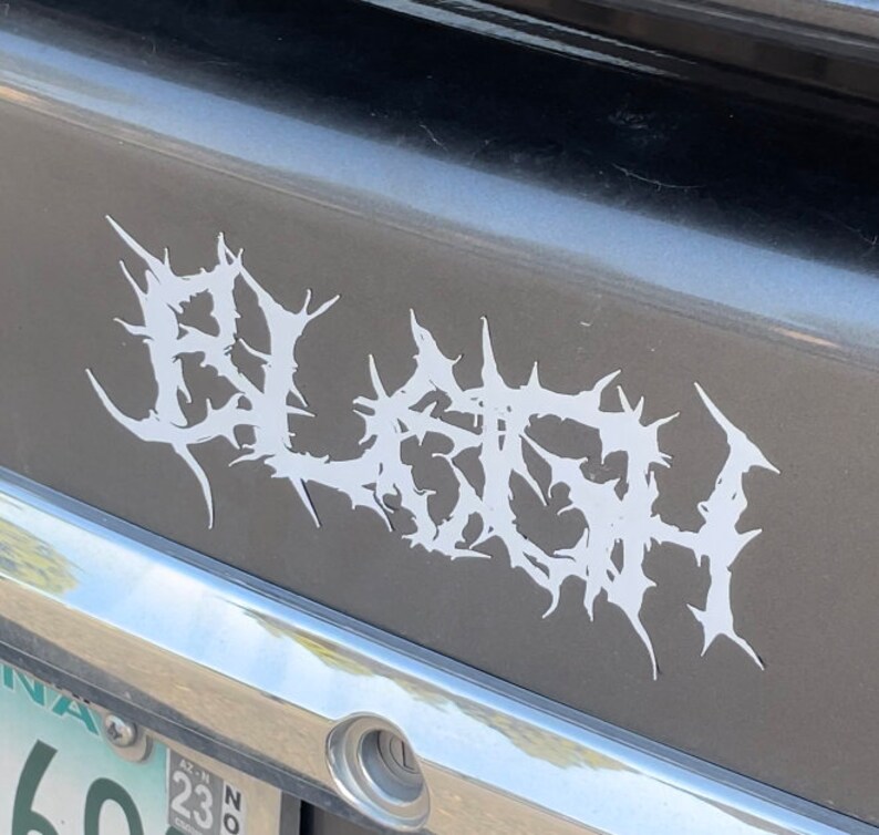 BLEGH Car Magnet / Vinyl Sticker - Etsy