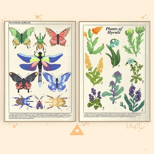 The Legend of Zelda Breath of the Wild Encyclopedia - Etsy