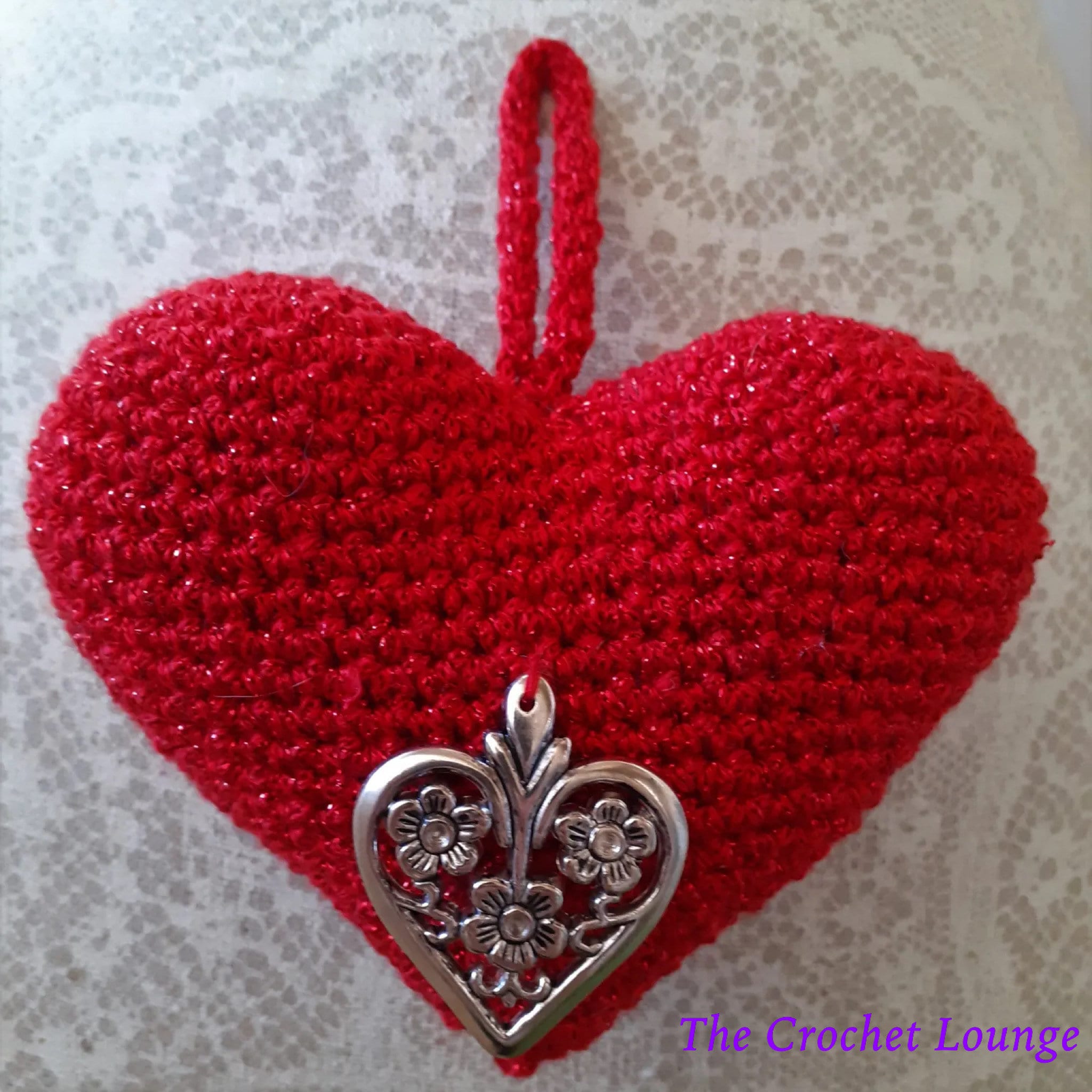 Crochet Love Hearts Downloadable Pdf Pattern a Fun and Easy to Make ...