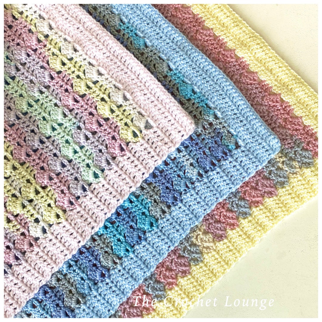 Crochet Baby Blanket Pattern Pdf Instant Download Car Cuddles - Etsy