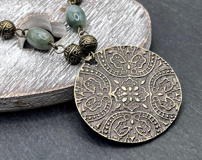 Boho Long Necklaces, Women Boho Necklaces, Statement Necklaces, Antique ...