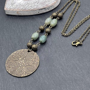 Boho Long Necklaces, Women Boho Necklaces, Statement Necklaces, Antique ...