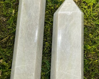 Grey Moonstone Tower - Etsy