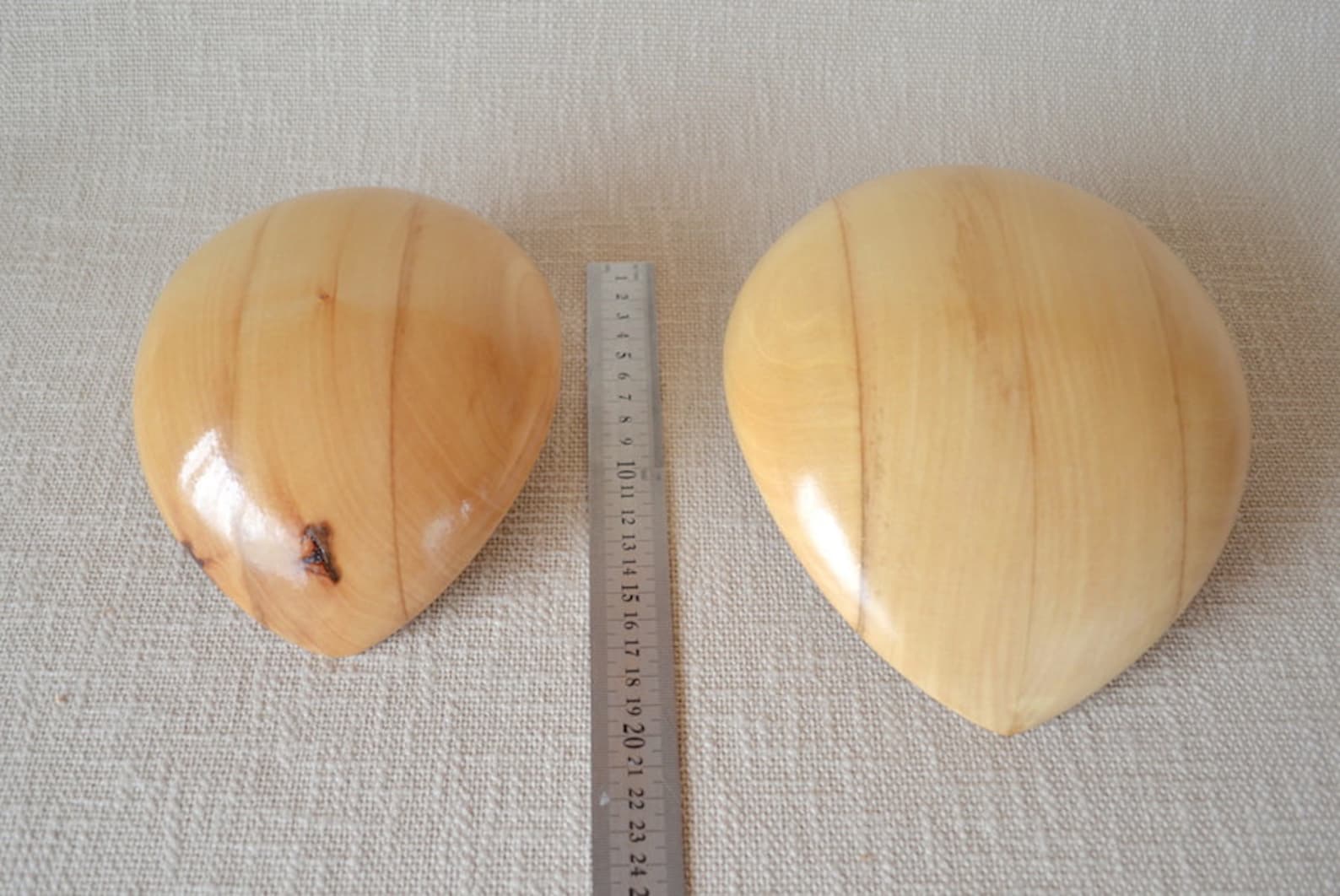 MIRJAM Teardrop Hat Block - Pillbox Hat Block - Wooden Hat Block ...