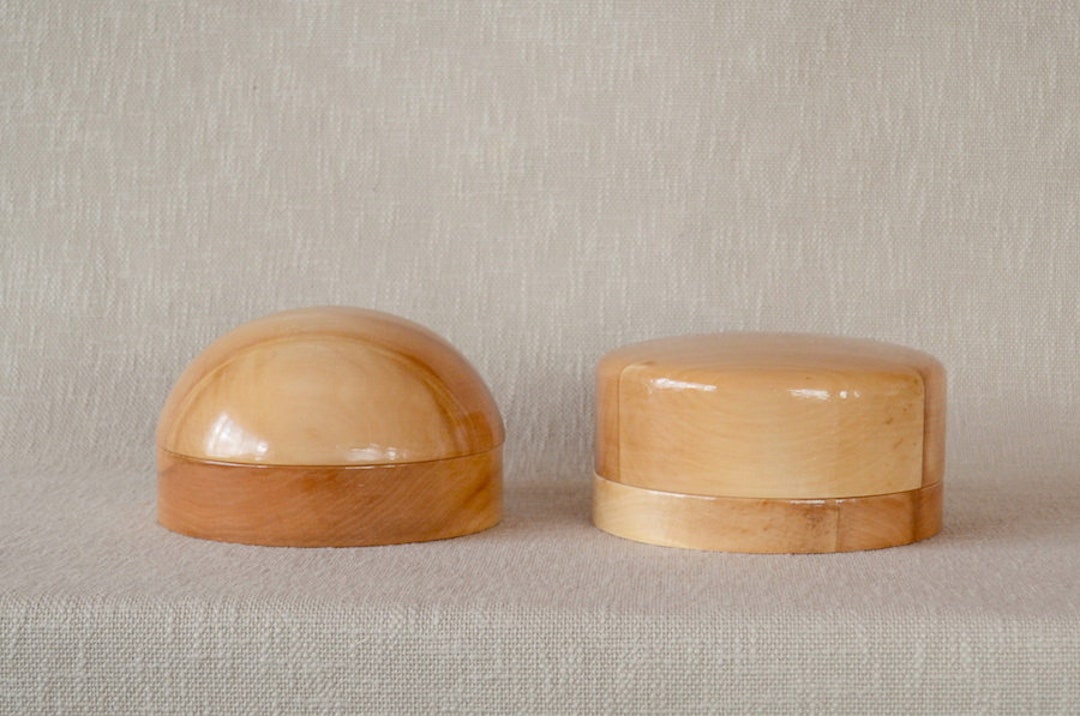 Crown Block SET 1 - Wooden Hat Blocks - Hat Making Block Set - Circular ...