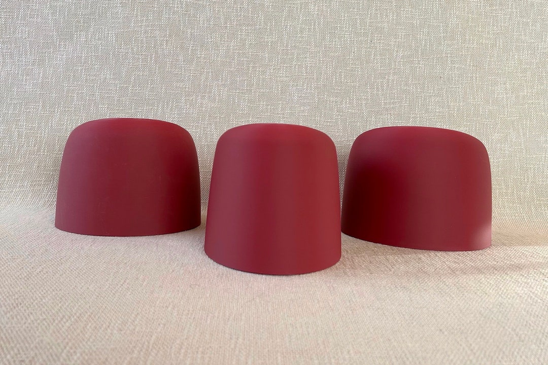 Set of 3 Open Crown Hat Blocks Style 52 P - Oval Crown Block - Fedora ...