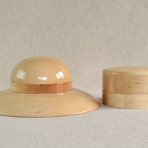 Wooden Hat Block Set 20 Hat Block Set With Wide Brim Block - Etsy
