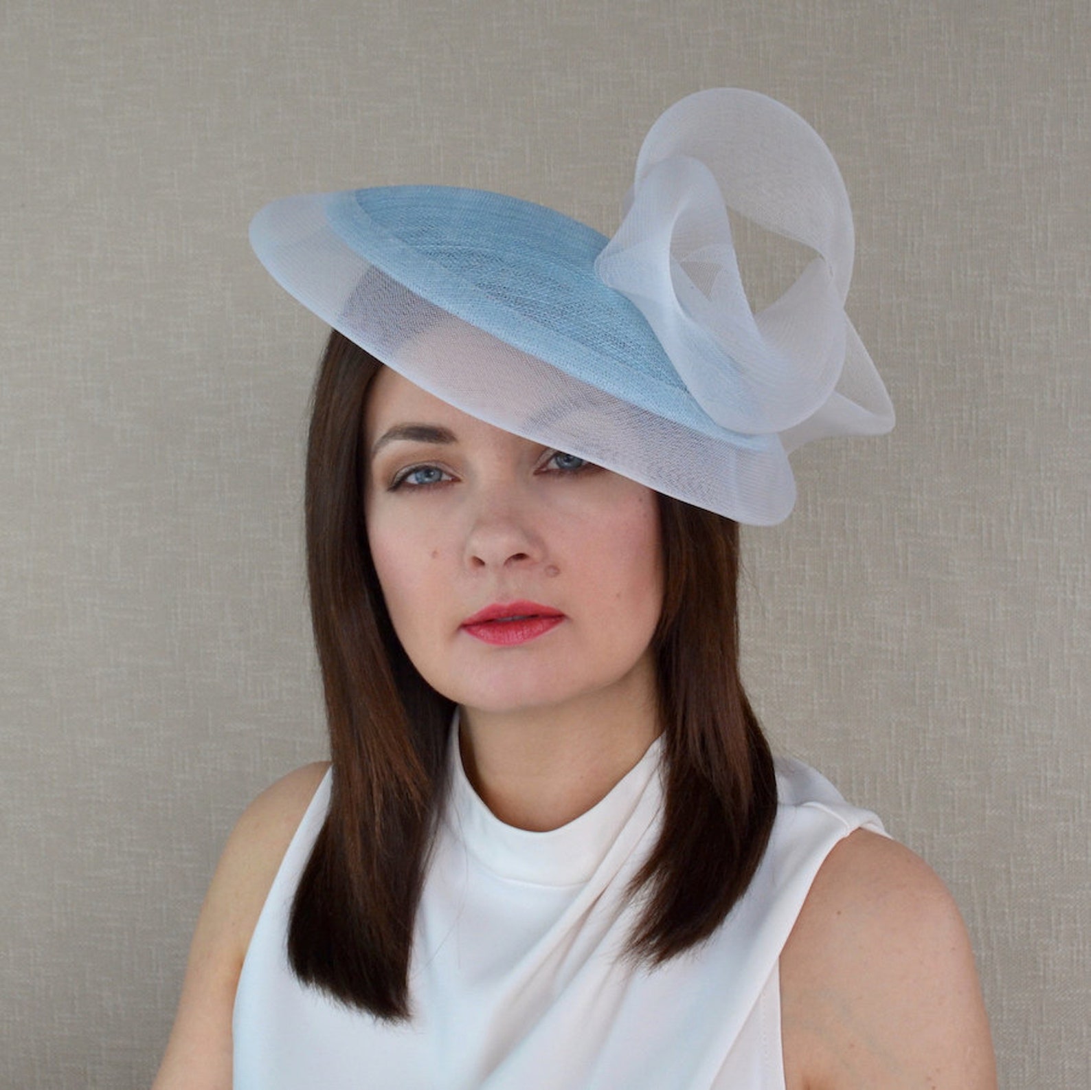 Saucer Fascinator Hat Block - MARILYN - Wooden Hat Making Block ...