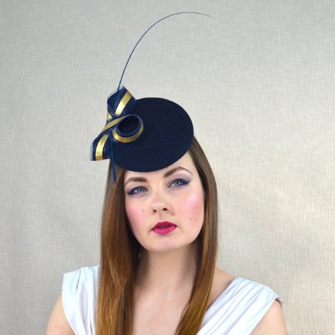 GINGER Wooden Percher Hat Block 14.5cm in Diameter Hat | Etsy