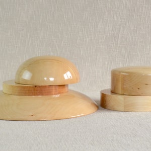 Wooden Hat Block Set 20 - Hat Block Set With Wide Brim Block - Wide ...