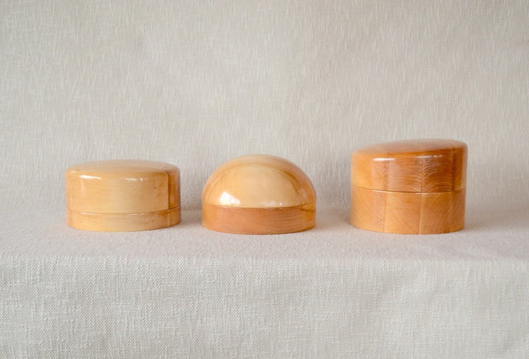 Wooden Crown Block SET 3 - Hat Making Block Set - Wooden Hat Blocks ...