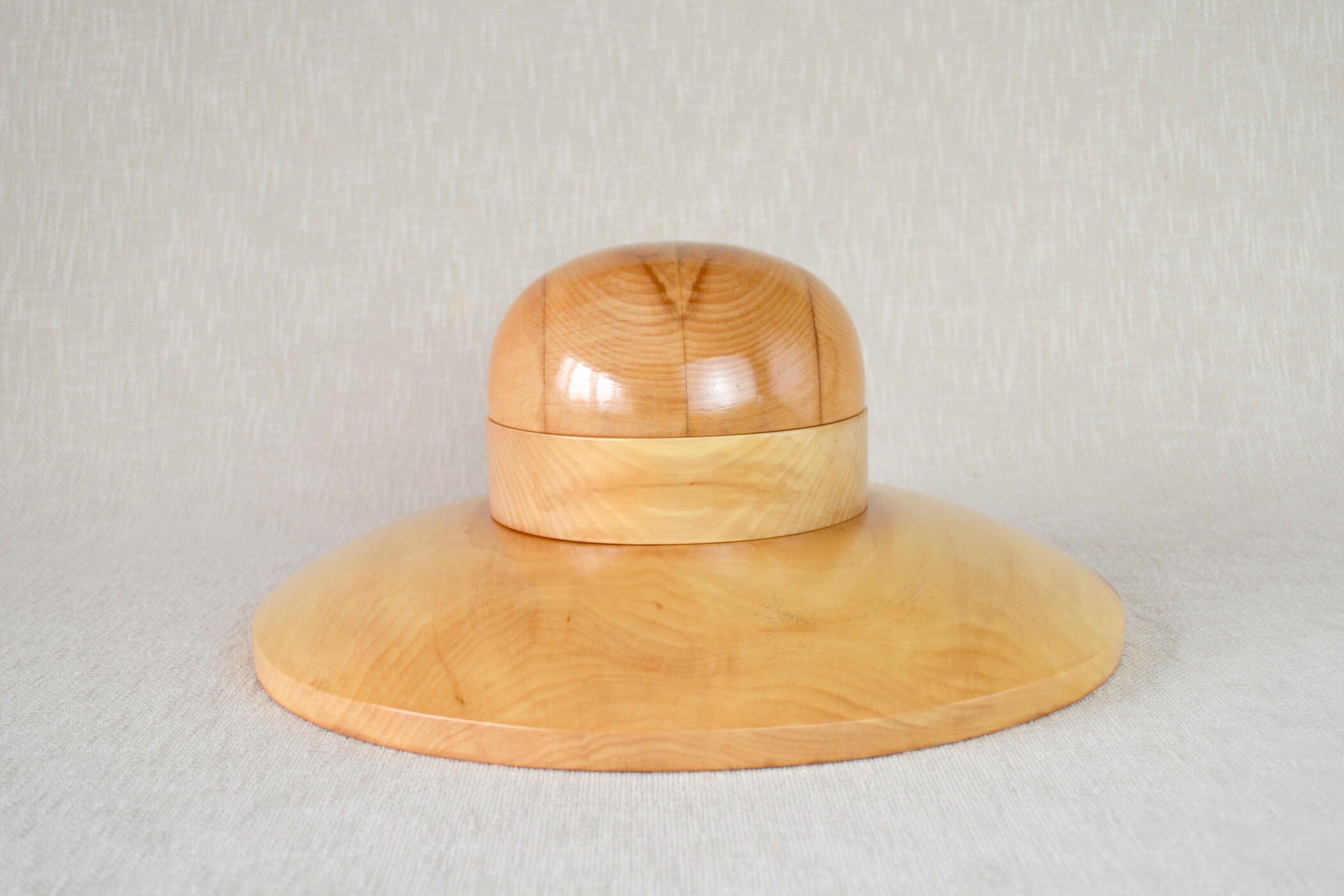 Oval Crown Block SET 1 OV Wooden Hat Blocks Hat Making | Etsy