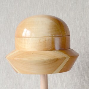 Deluxe Cloche Hat Block Set With Stand 8S - Cloche Hat Blocks - Flapper Hat Making - Millinery ...