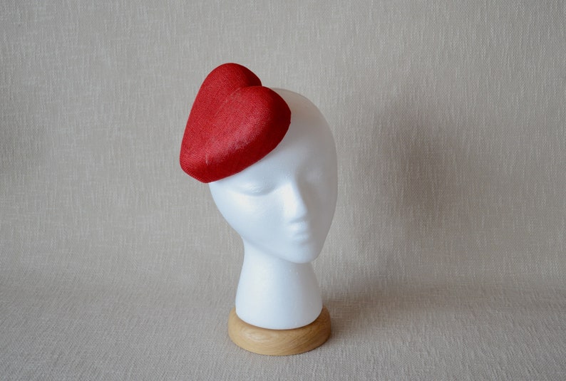 AMORE Heart Shaped Hat Block - Pillbox Fascinator Hat Block - Hat ...